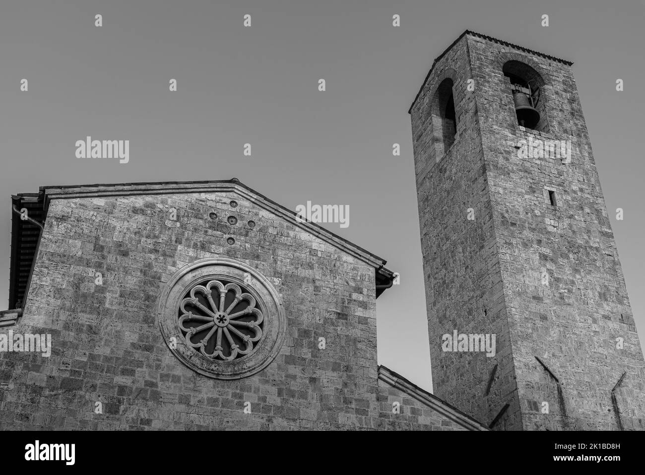 The church of S. Tommaso Apostolo, built in Romanesque style, stands on ...