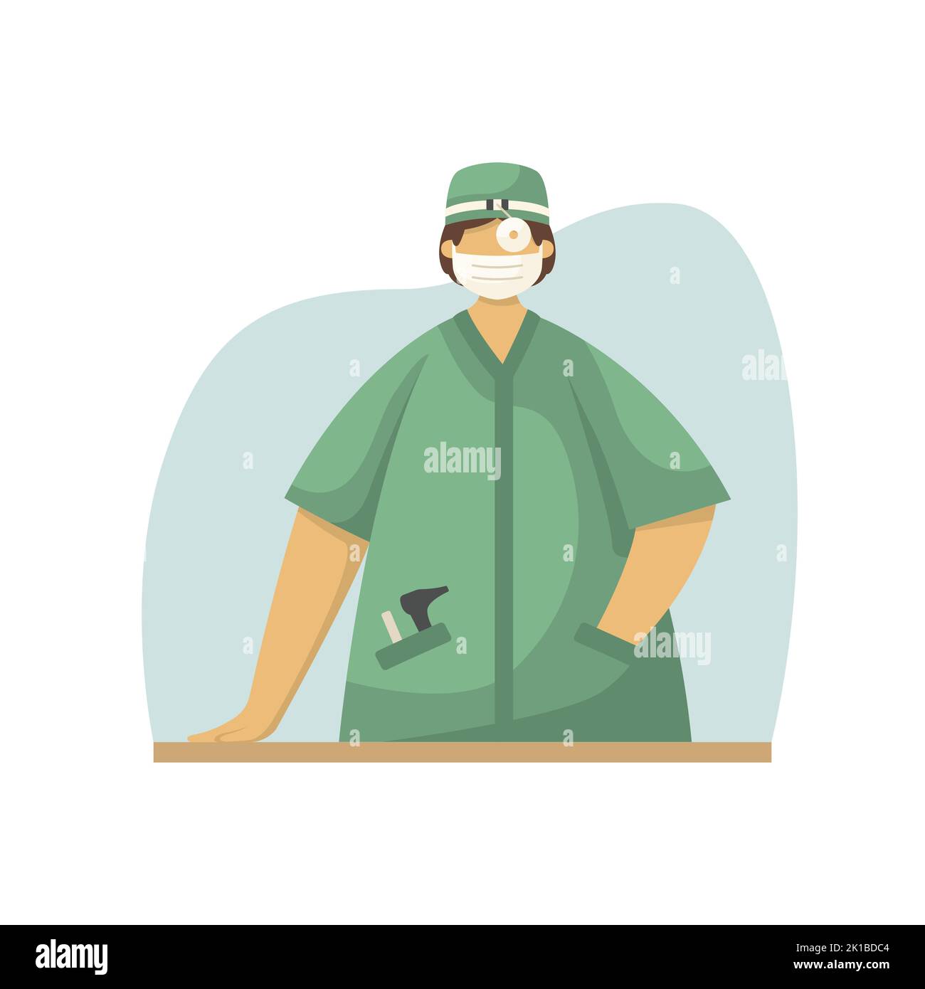 Otolaryngologist healthcare Stock Vector Images - Alamy