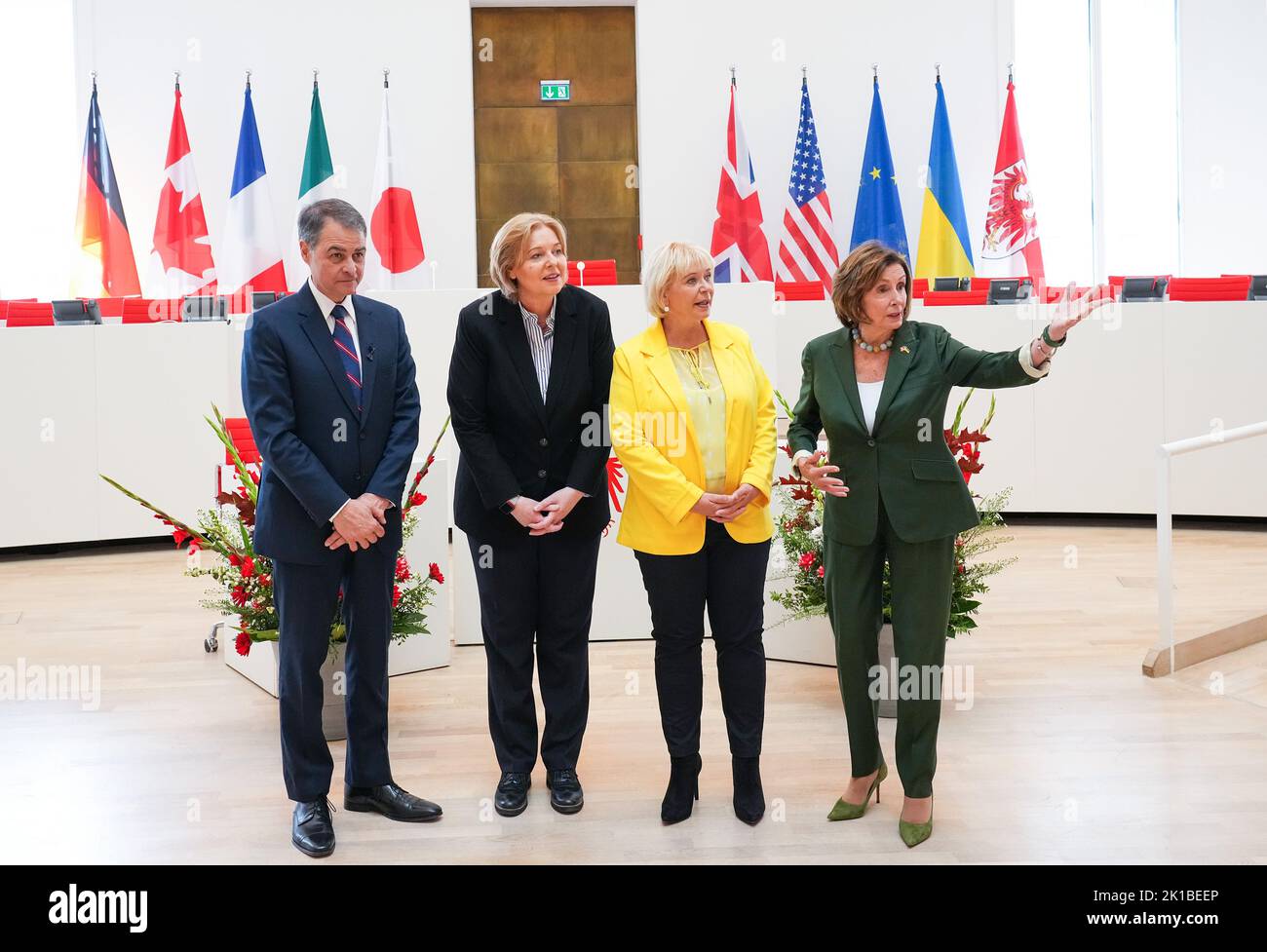 Potsdam, Germany. 17th Sep, 2022. Anthony Rota (l-r), President of the ...