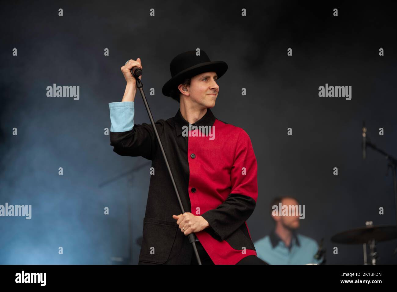 British rock band Maxïmo Park playing live at the Tempelhof Sounds ...