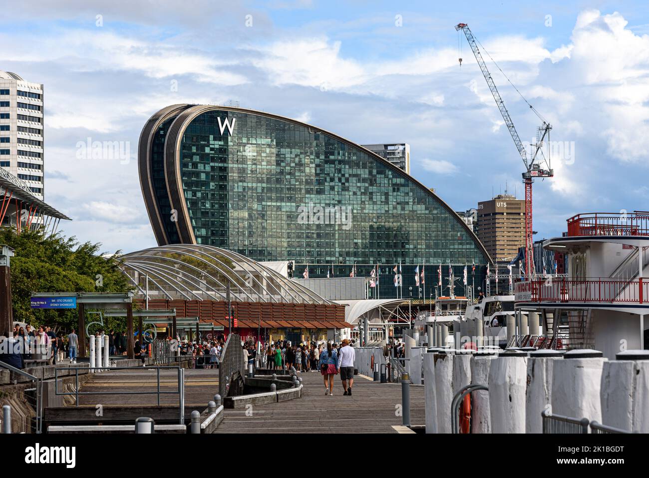Barangaroo wharfs hi-res stock photography and images - Alamy