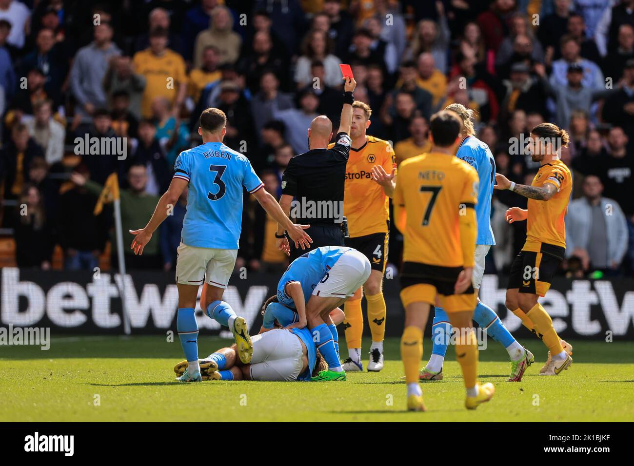 Anthony taylor red card hi-res stock photography and images - Alamy