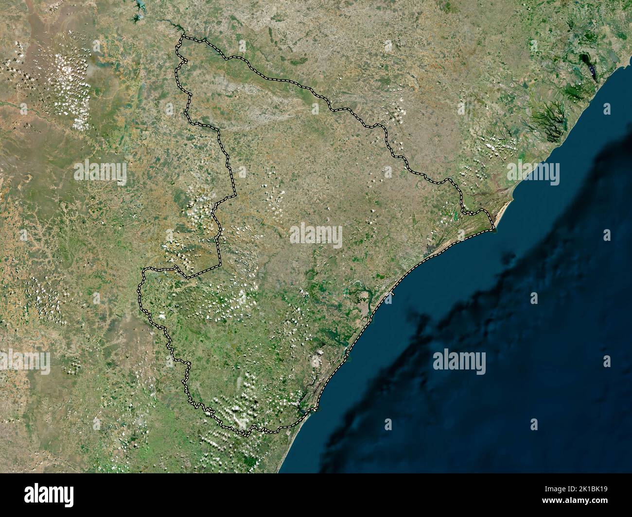 Sergipe, state of Brazil. High resolution satellite map Stock Photo - Alamy