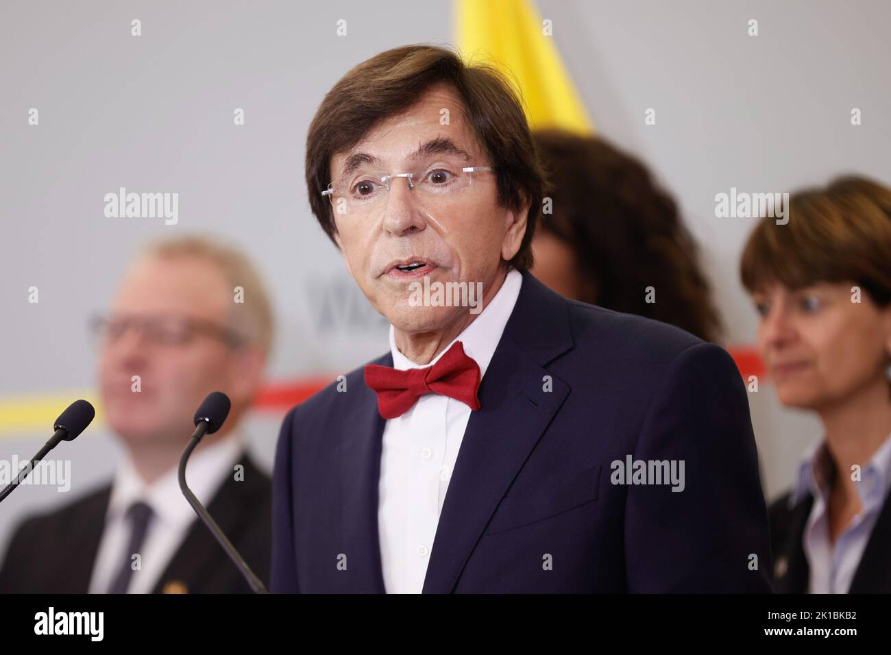 Namur, Belgium. 17th Sep, 2022. Walloon Minister President Elio Di Rupo ...