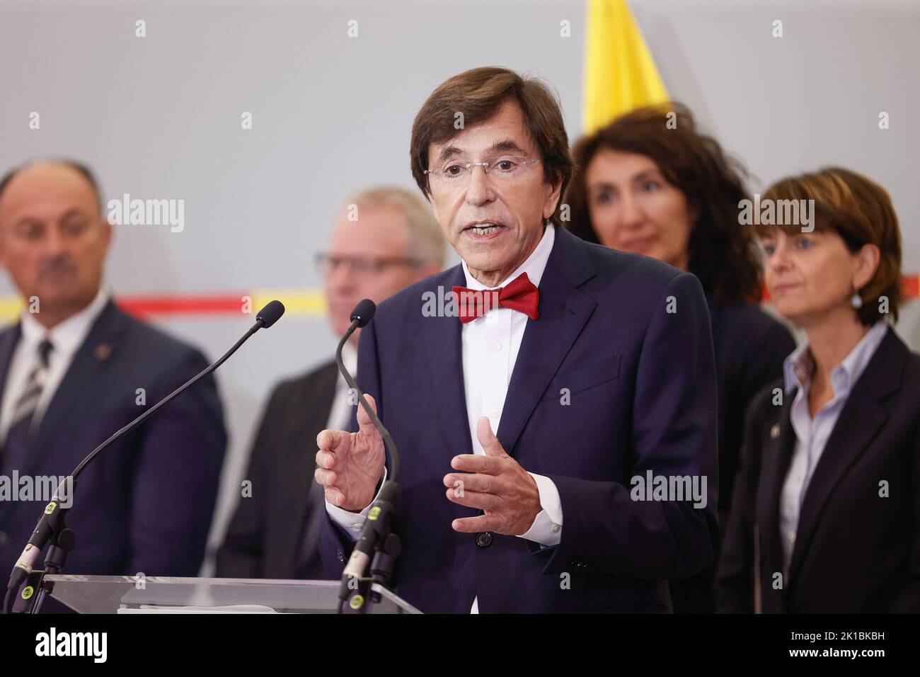 Namur, Belgium. 17th Sep, 2022. Walloon Minister President Elio Di Rupo ...