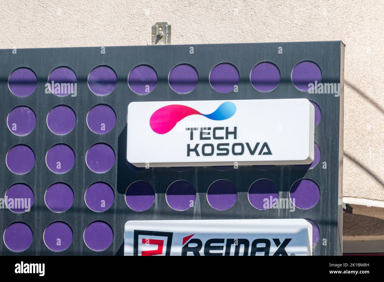 Pristina, Kosovo - June 5, 2022: Logo and sign of Tech Kosova Stock ...