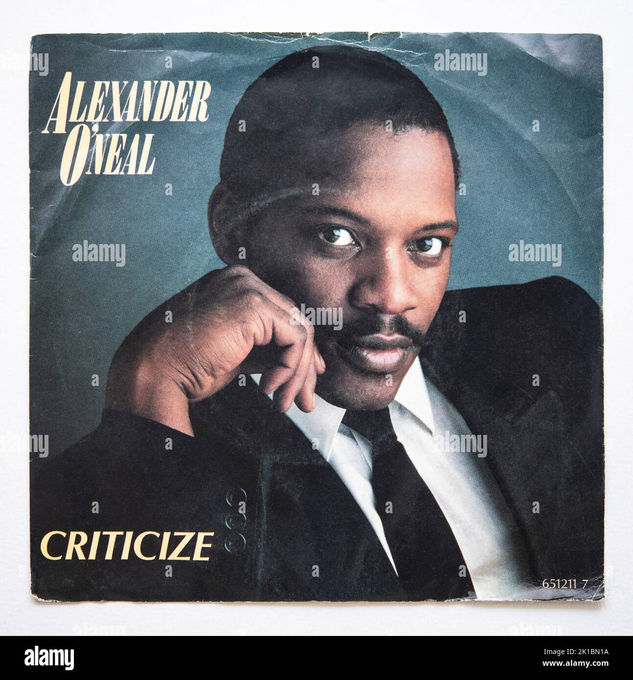 Picture cover of the seven inch single version of Criticize by ...