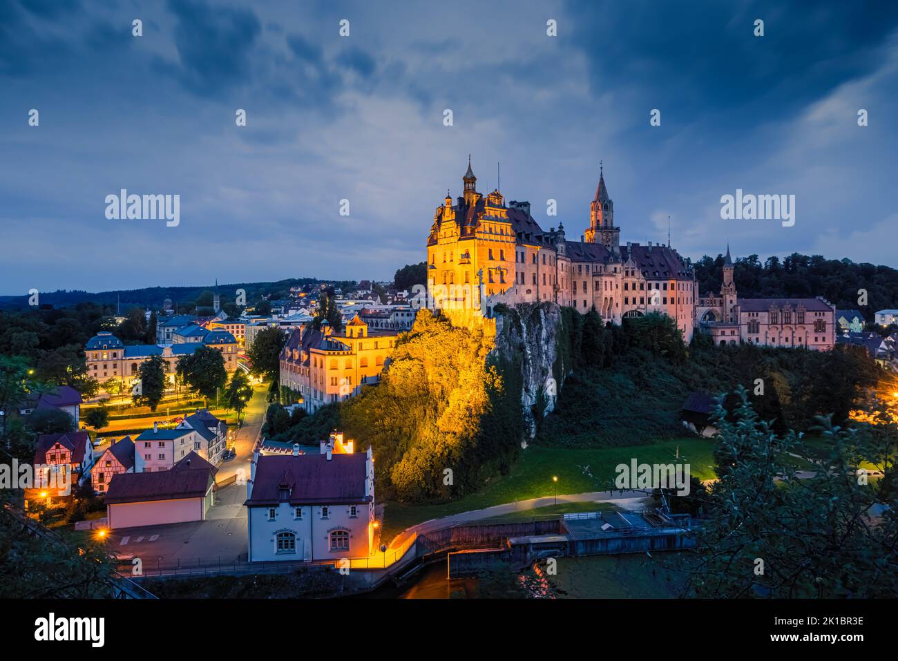 Sigmaringen Castle was the princely castle and seat of government for ...