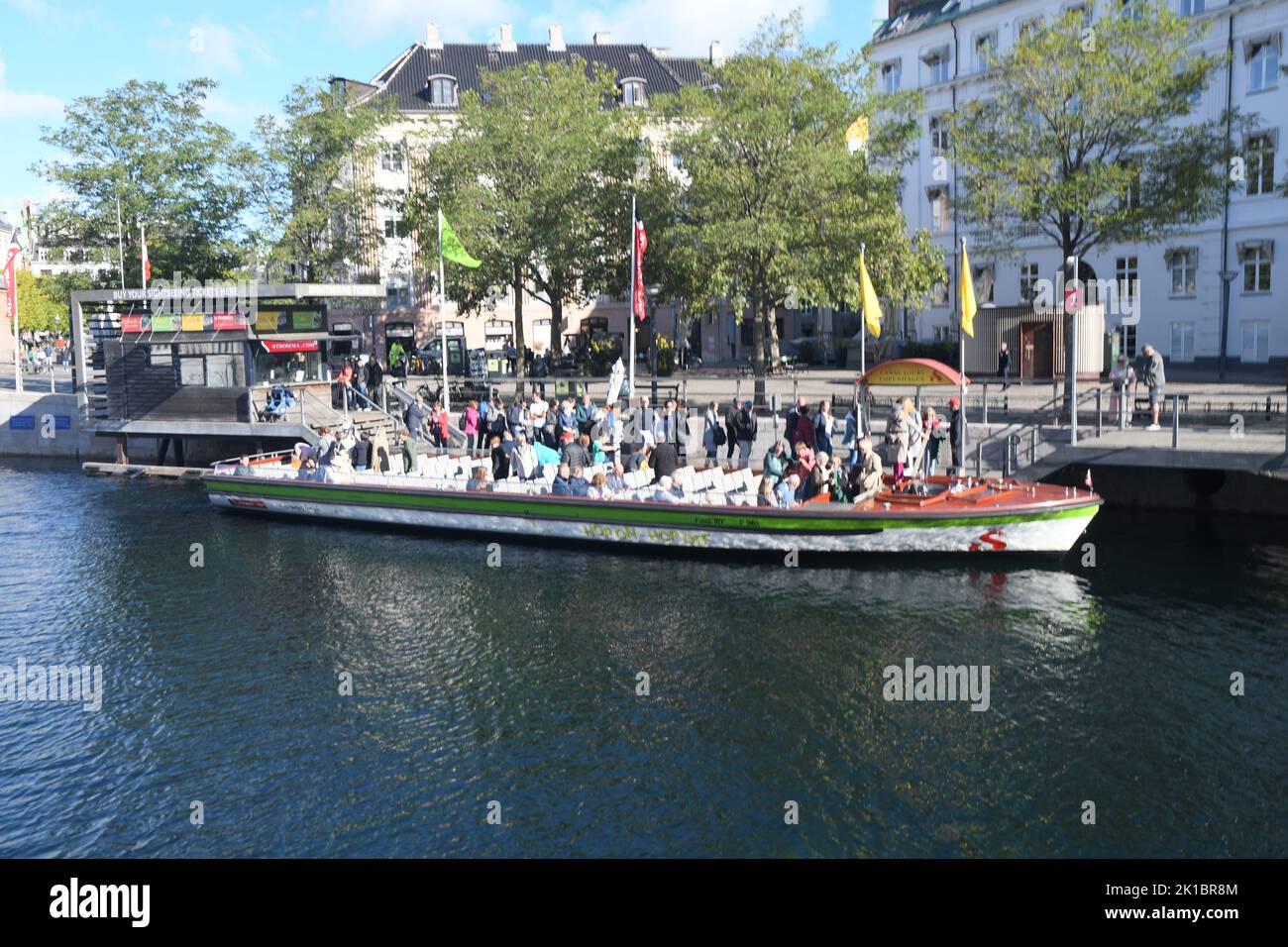 Copenhagen /Denmark/17 September 2022/Hop on hop off boat ride ...