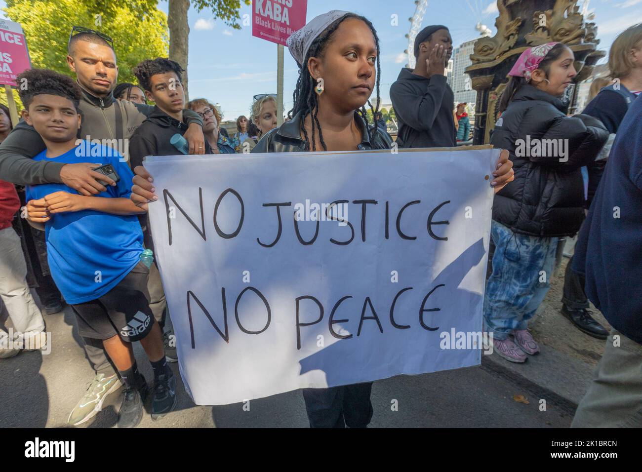 Chris kaba protesters hi-res stock photography and images - Alamy