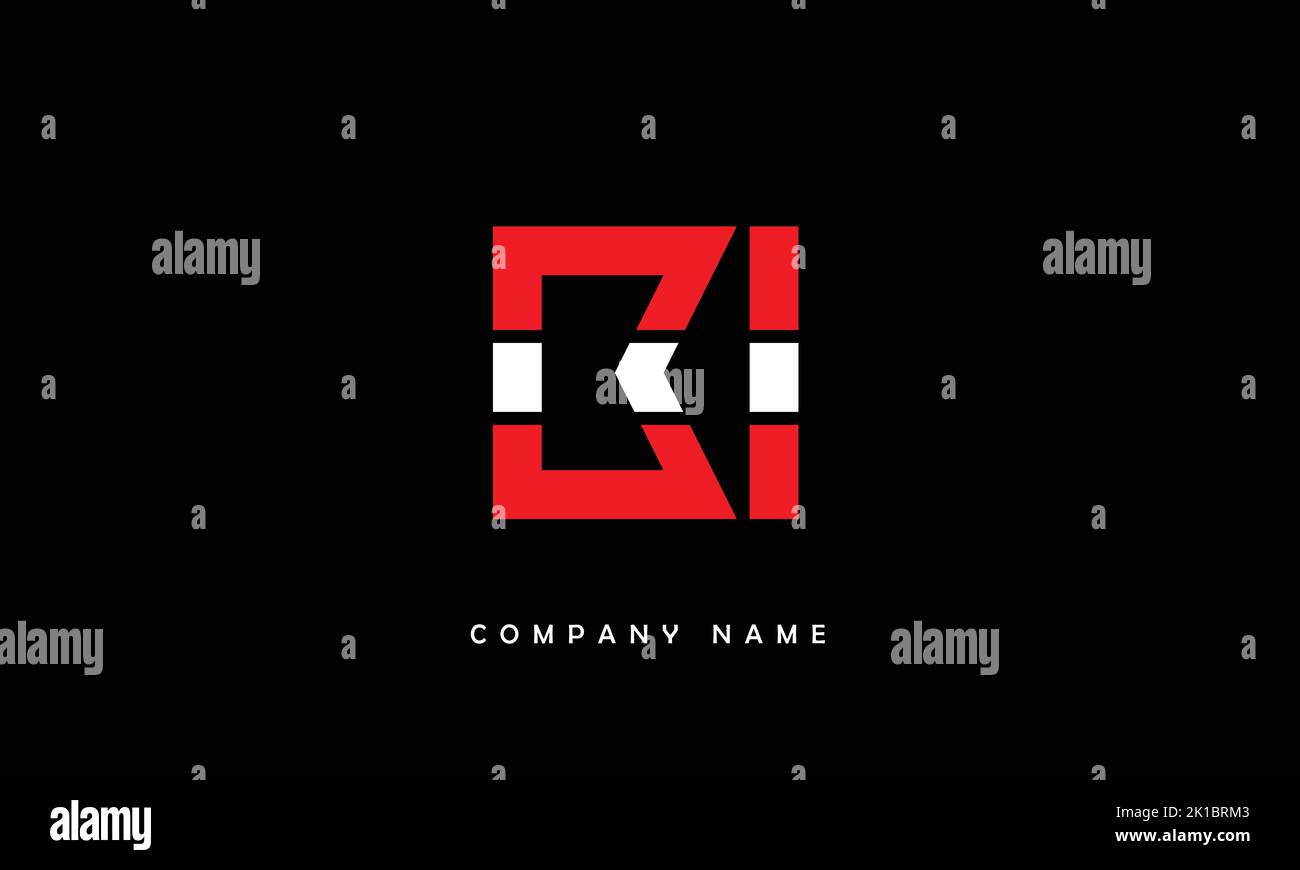 BI, IB Abstract Letters Logo Monogram Stock Vector Image & Art - Alamy