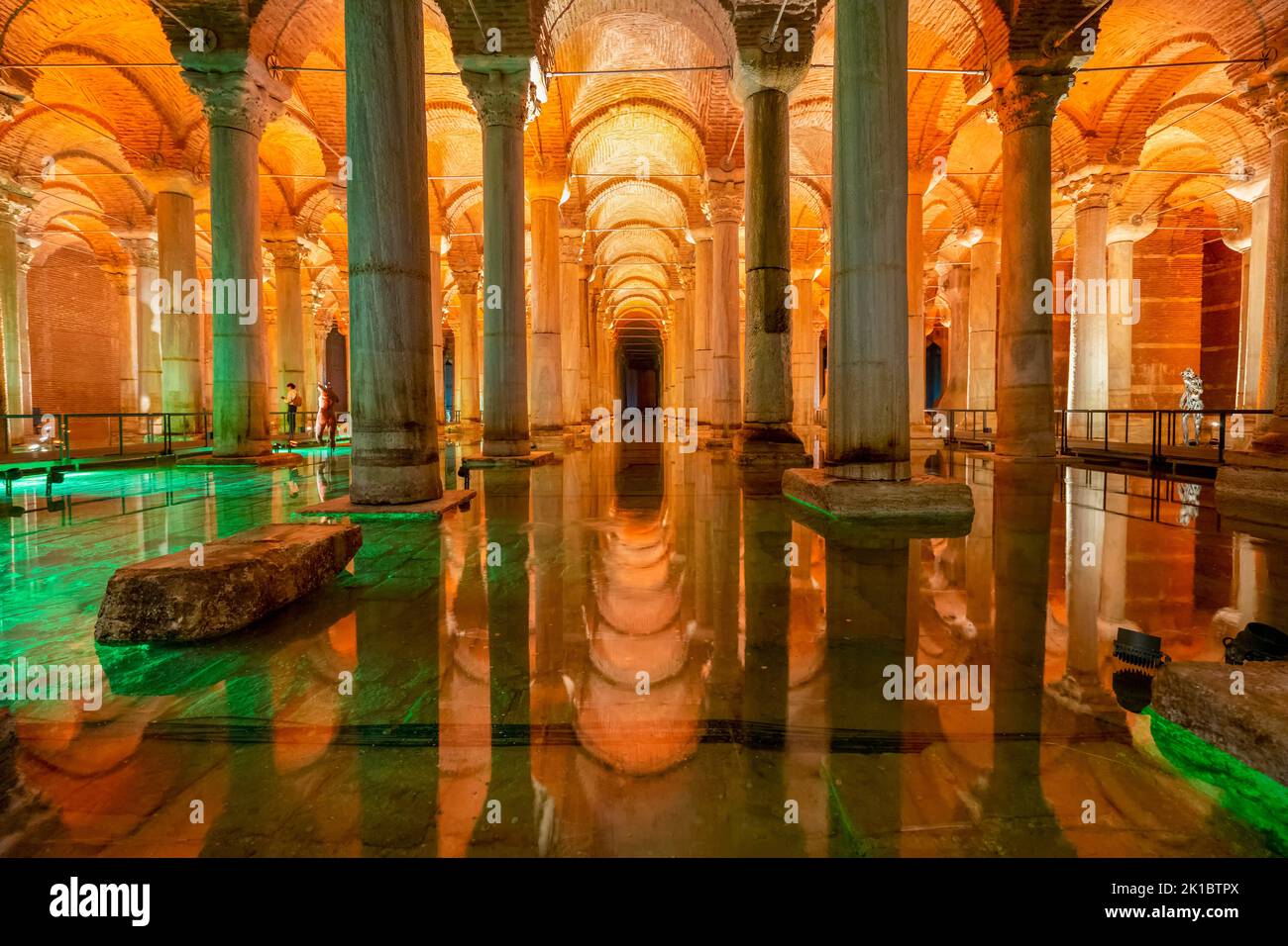 Underground Basilica Cistern in Istanbul, Turkey Stock Photo - Alamy