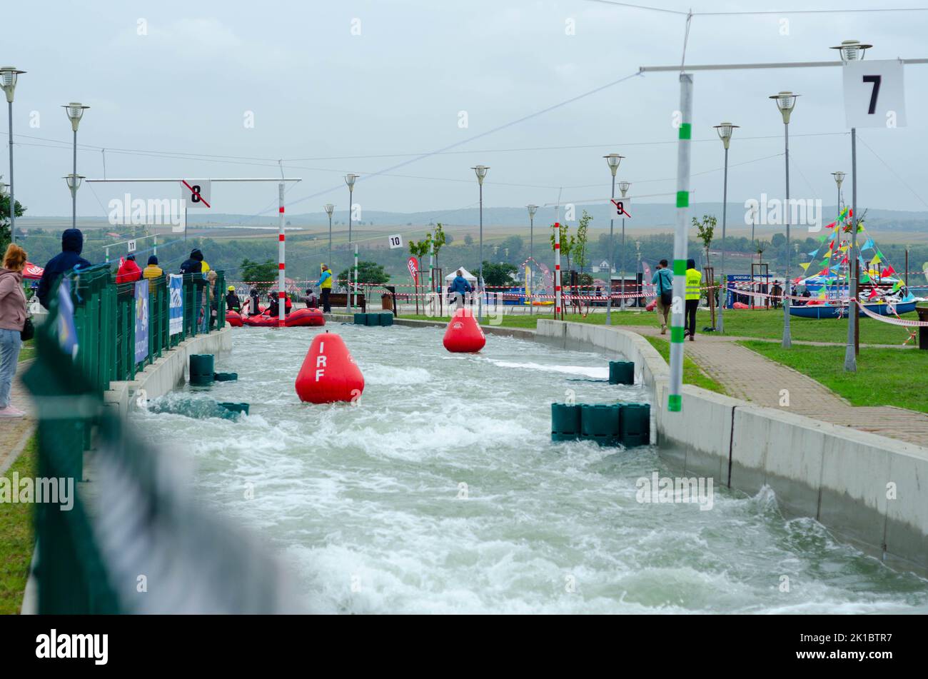 White water rafting team hi-res stock photography and images - Alamy