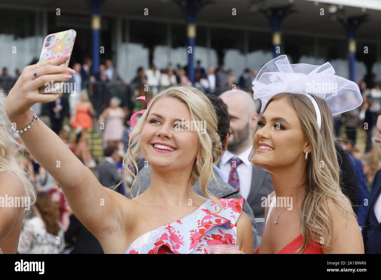 Racegoers During The Virgin Bet Ayr Gold Cup Day At Ayr Racecourse Ayr Racegoers During The Virgin Bet Ayr Gold Cup Day At Ayr Racecourse Ayr