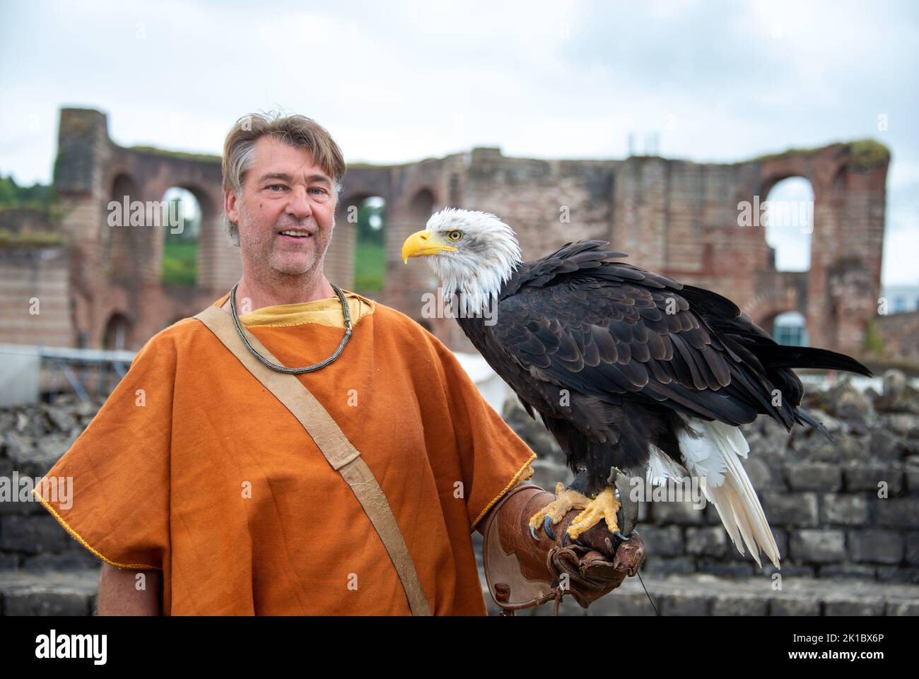 Trier, Germany. 17th Sep, 2022. Hermann Klinkhammer presents the ...