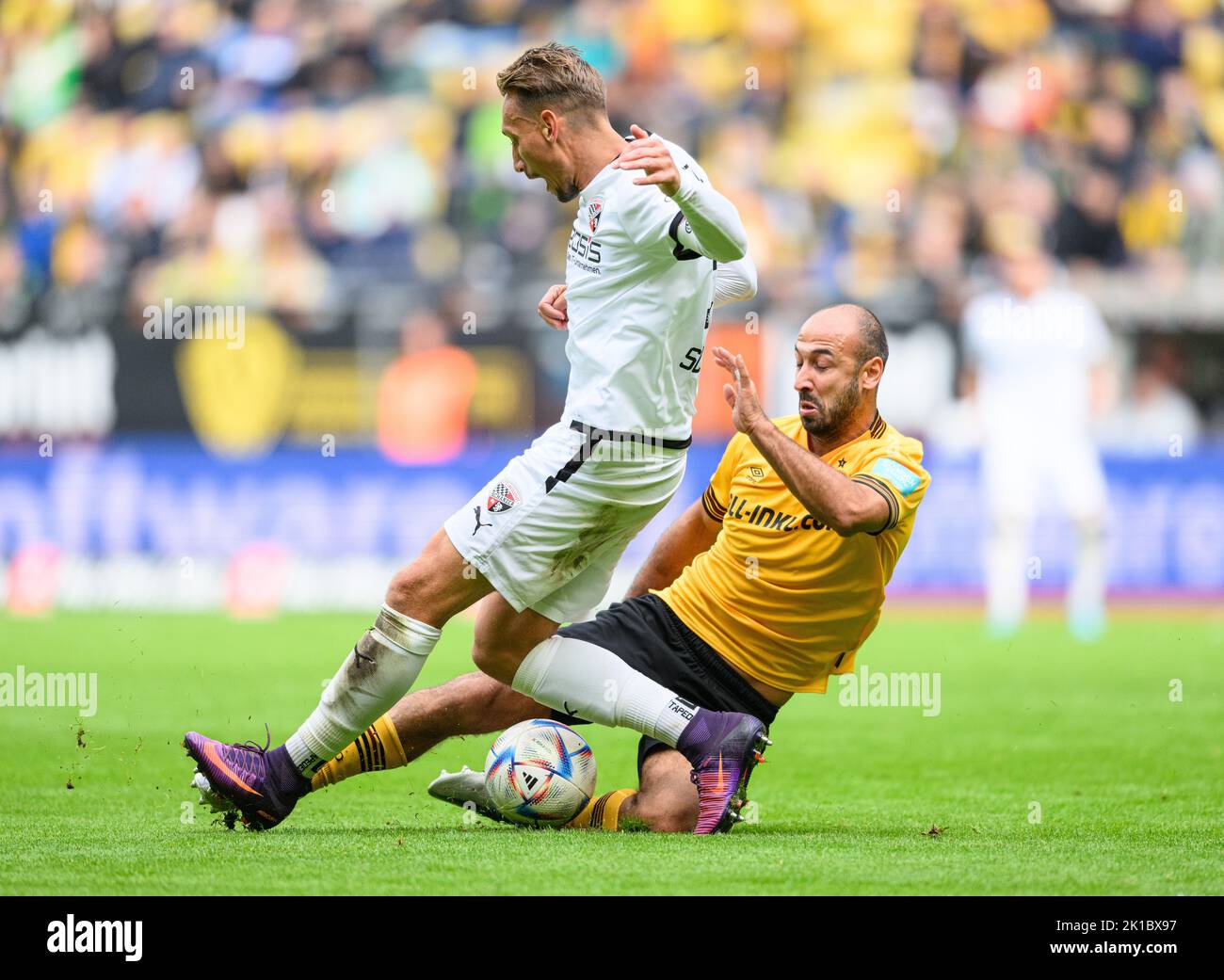 Dresden, Germany. 17th Sep, 2022. Soccer: 3rd league, SG Dynamo Dresden ...