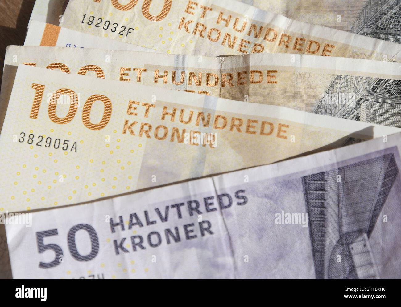 Kastrup/Copenhagen -Denmark -17 Septmeber 2022- danis kroner paper ...