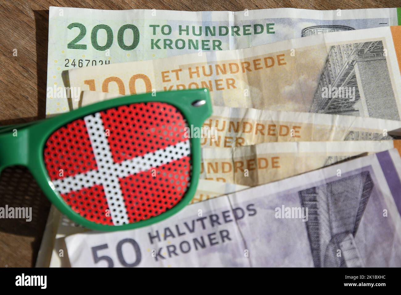 Kastrup/Copenhagen -Denmark -17 Septmeber 2022- danis kroner paper ...