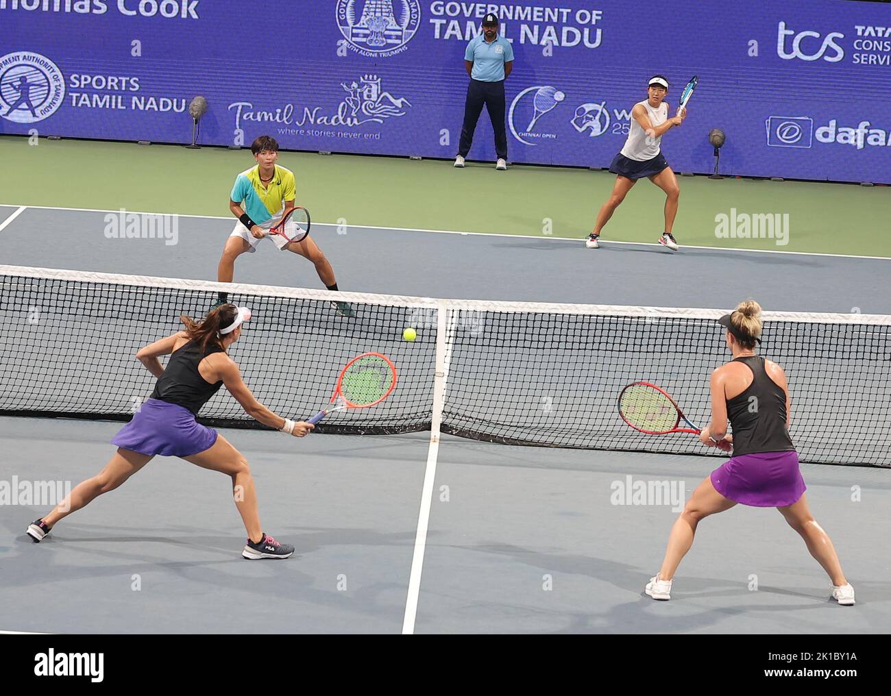 Chennai, Tamil Nadu, India. 16th Sep, 2022. Chennai Open WTA 250 ...
