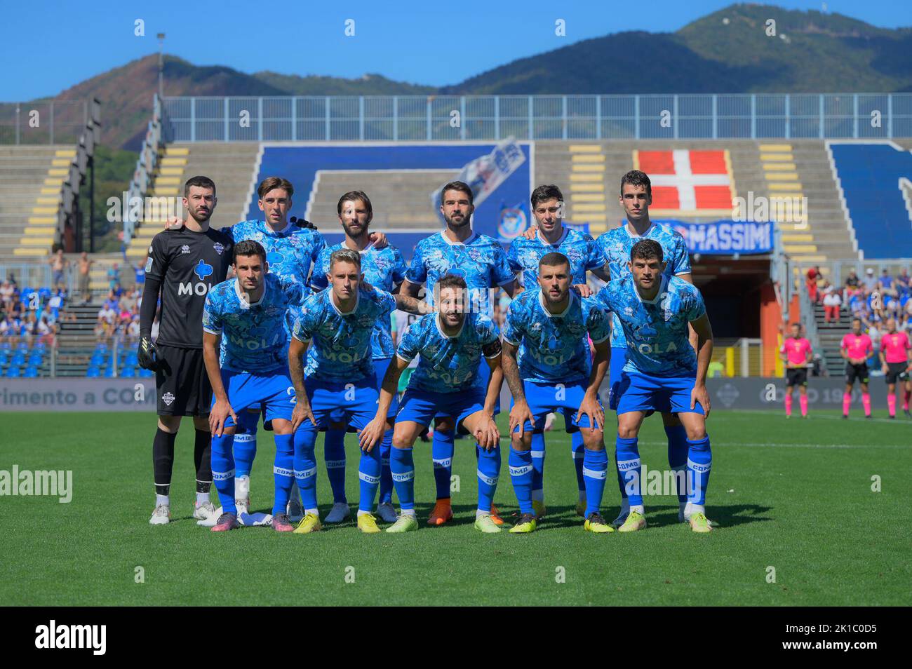 Como lineup during the Italian soccer Serie B match Como 1907 vs SPAL ...