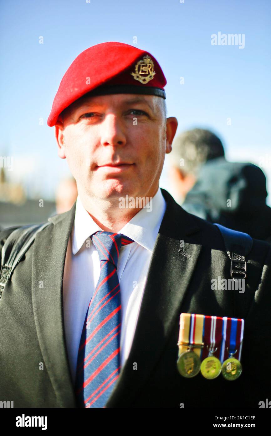 Westminster, London, UK. 16th Sep, 2022. John Rafferty, Corporal in the ...