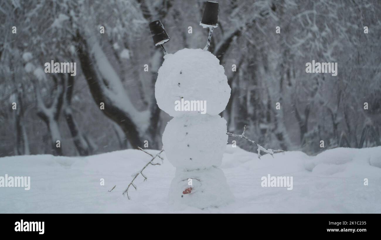 Snowman acrobat hi-res stock photography and images - Alamy