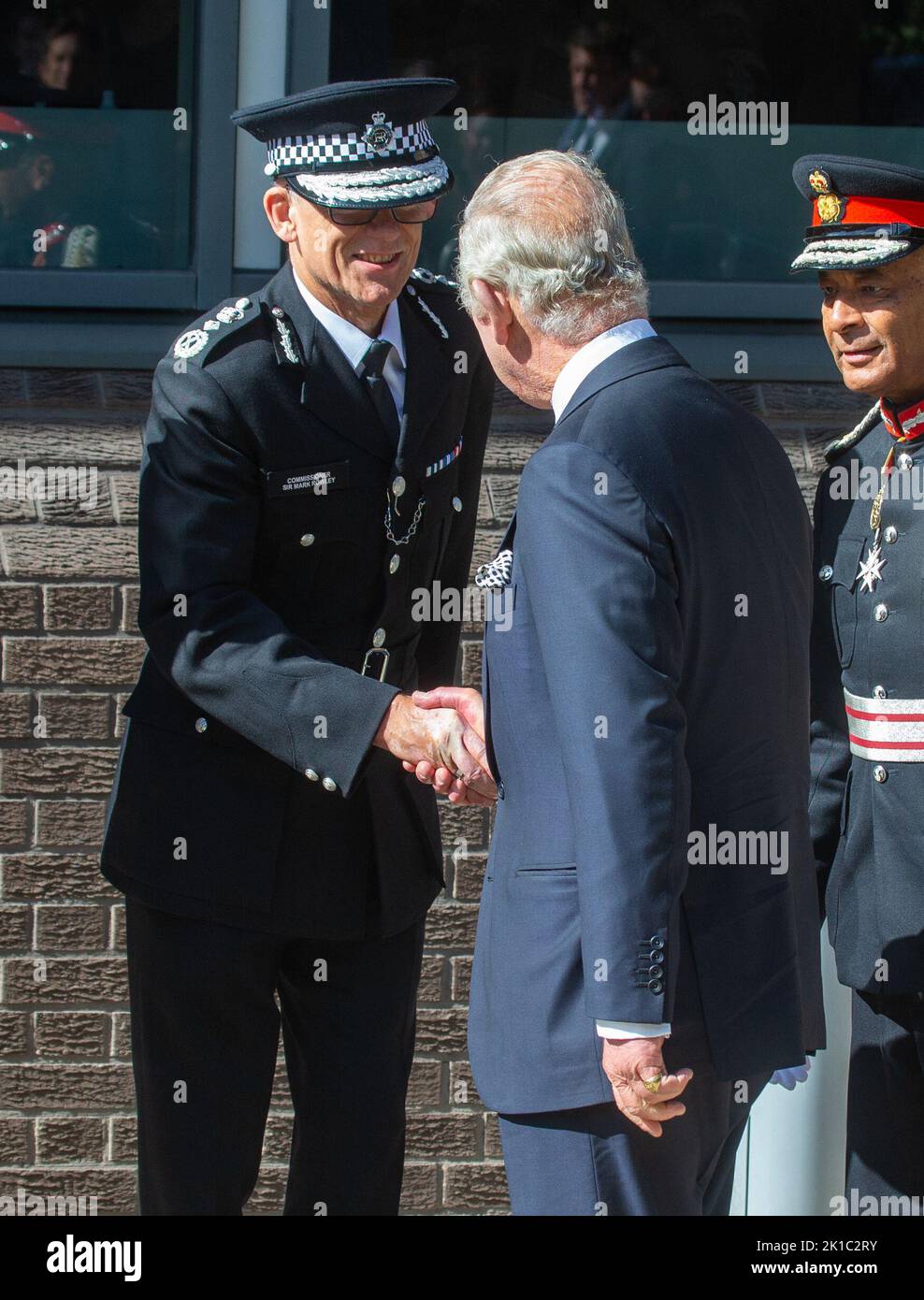 London, England, UK. 17th Sep, 2022. King CHARLES III is seen arriving ...