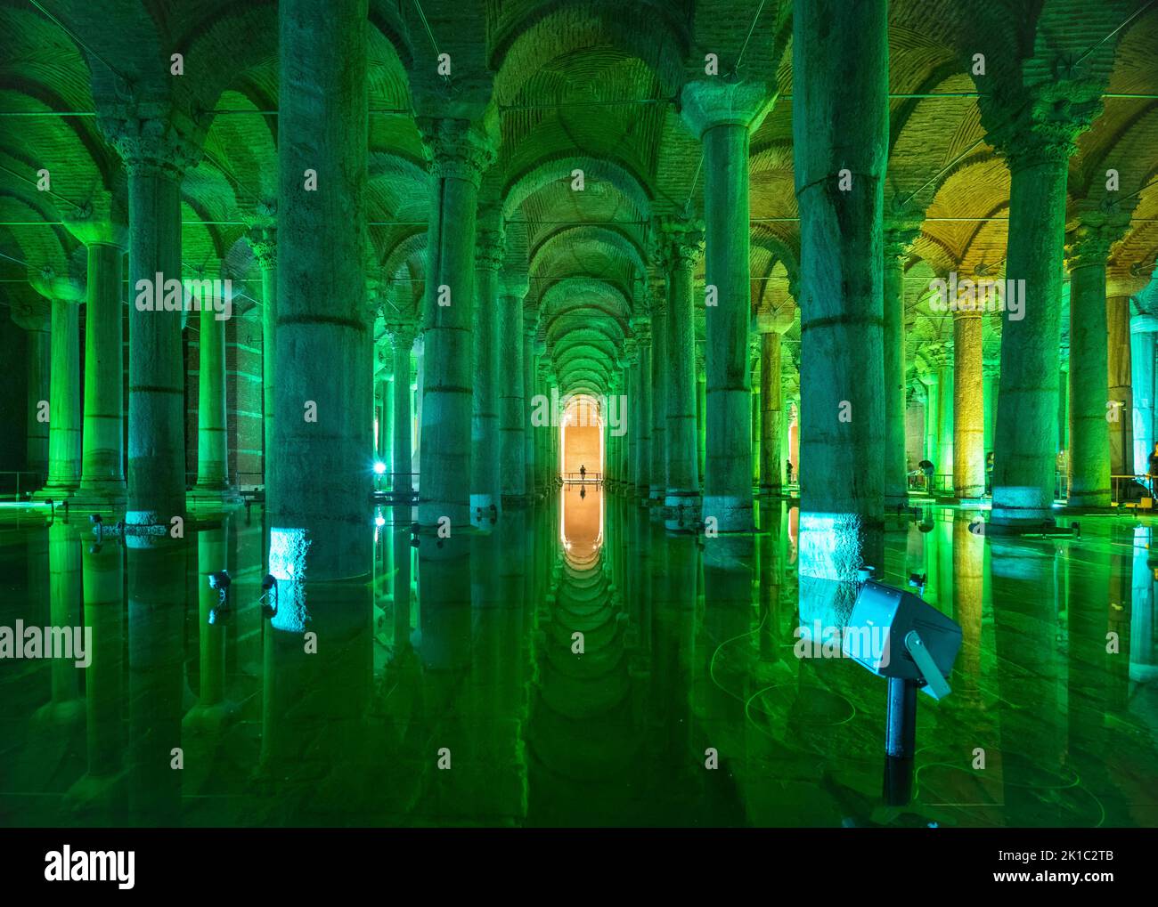 Underground Basilica Cistern in Istanbul, Turkey Stock Photo - Alamy