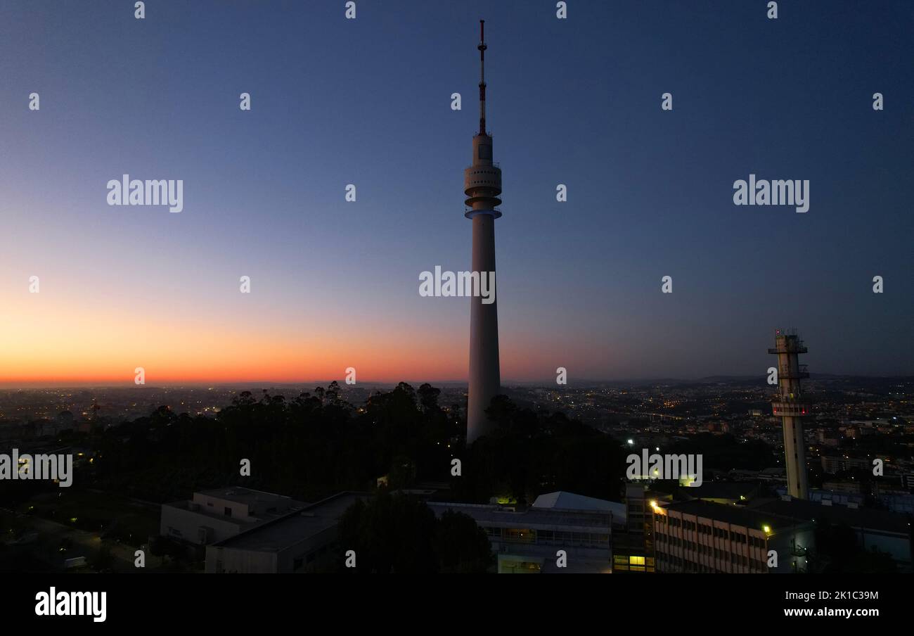 Vila nova de gaia tv tower hi-res stock photography and images - Alamy