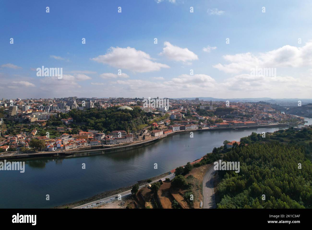Beautiful aerial cityscape porto hi-res stock photography and images ...