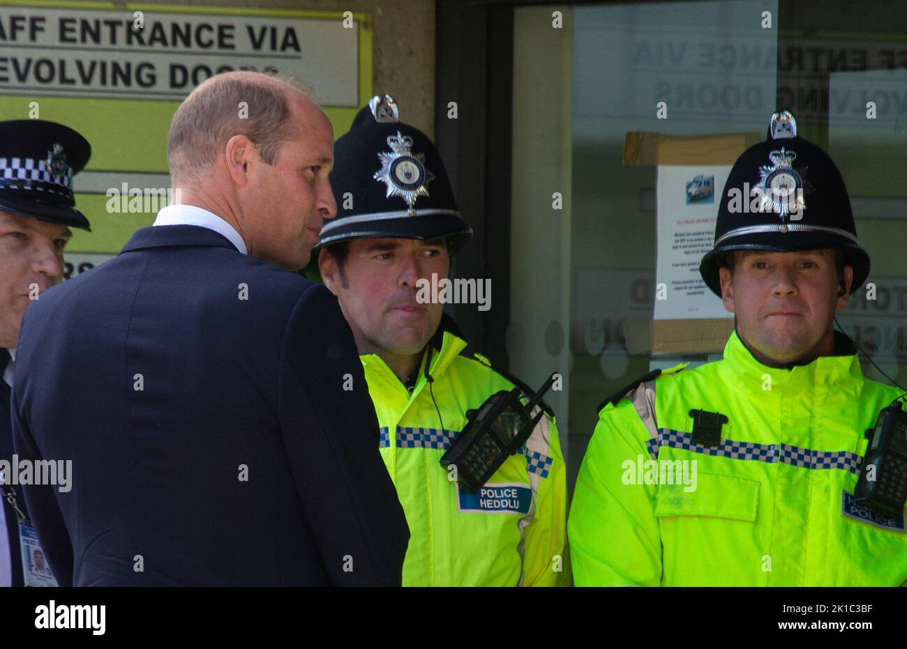 London, England, UK. 17th Sep, 2022. Prince of Wales WILLIAM is seen ...