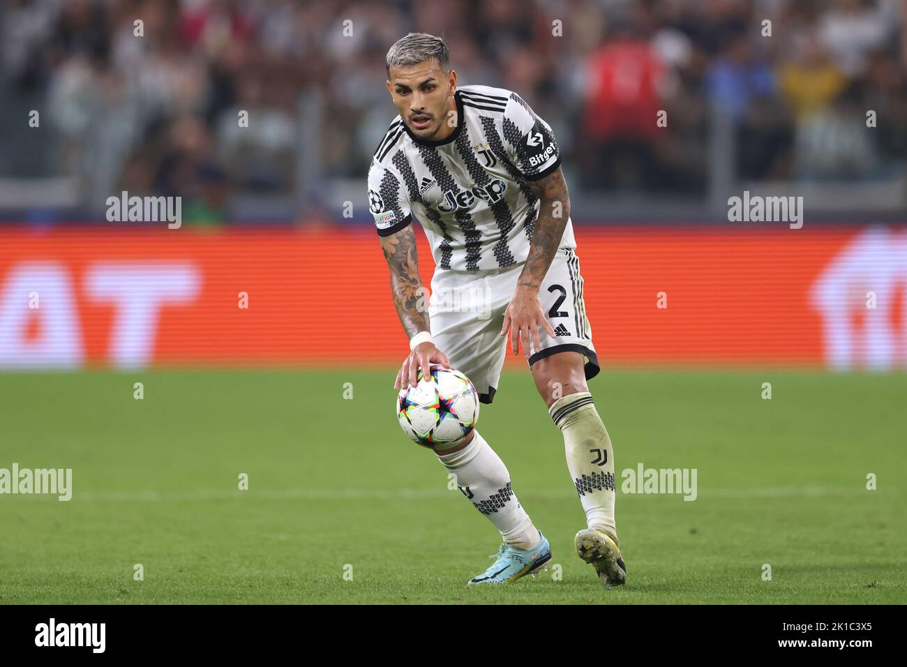 Turin, Italy, 14th September 2022. Leandro Paredes of Juventus during ...