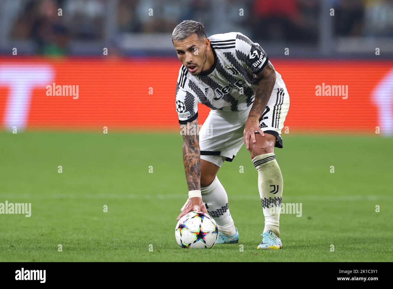Turin, Italy, 14th September 2022. Leandro Paredes of Juventus during ...