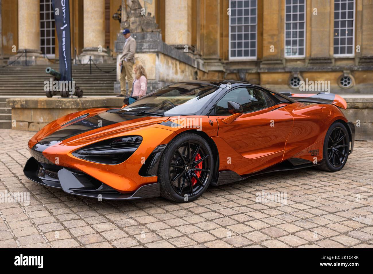 McLaren 765LT ‘JAS 77’ customized by MSO on display at the Salon Privé ...