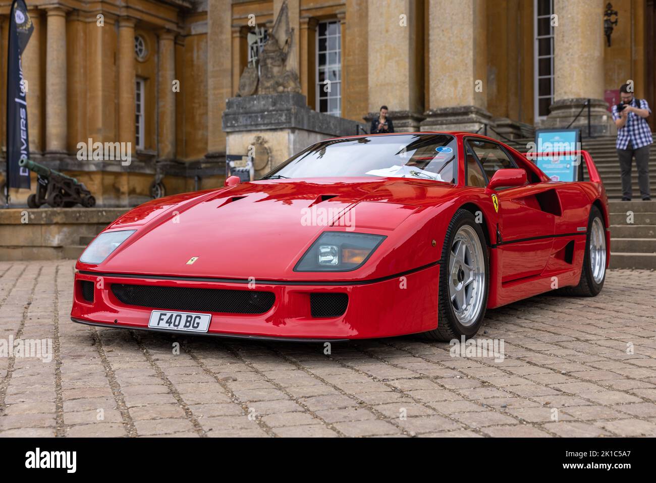 Ferrari F40 ‘F40 BG’ on show at the Concours D’Elegance held at ...