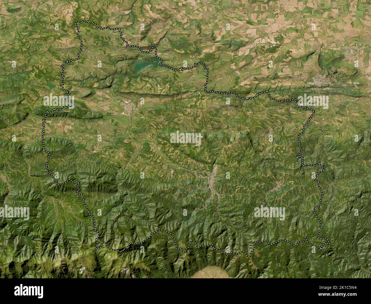 Gabrovo province map hi-res stock photography and images - Alamy