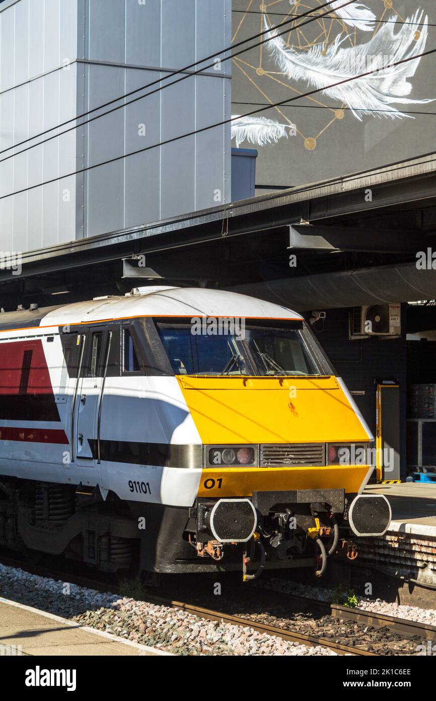 91101 'Flying Scotsman' at Leeds. Saturday 17th September 2022 Stock ...