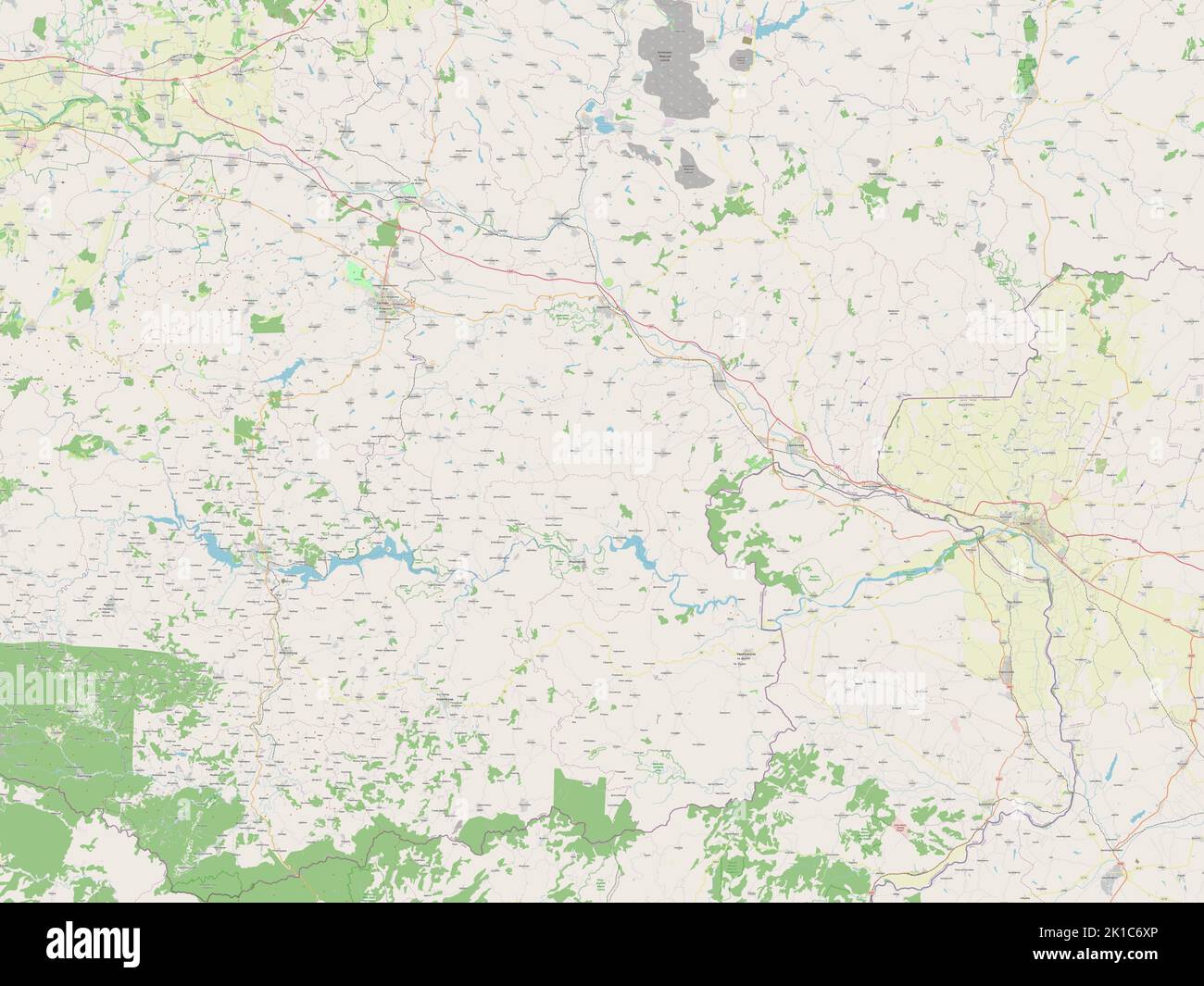 Haskovo outline map hi-res stock photography and images - Alamy