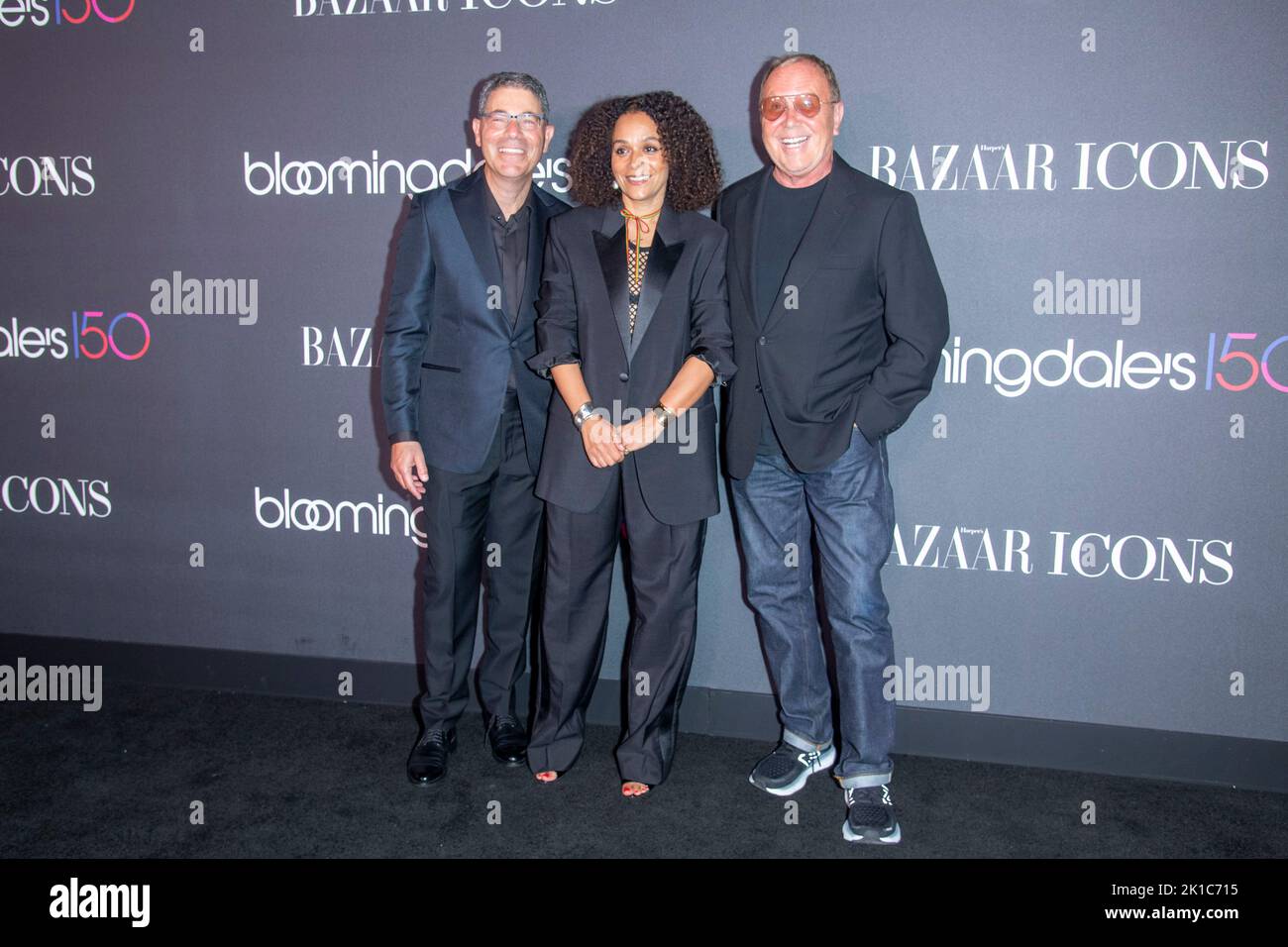 NEW YORK, NEW YORK - SEPTEMBER 09: Tony Spring, Samira Nasr and Michael ...