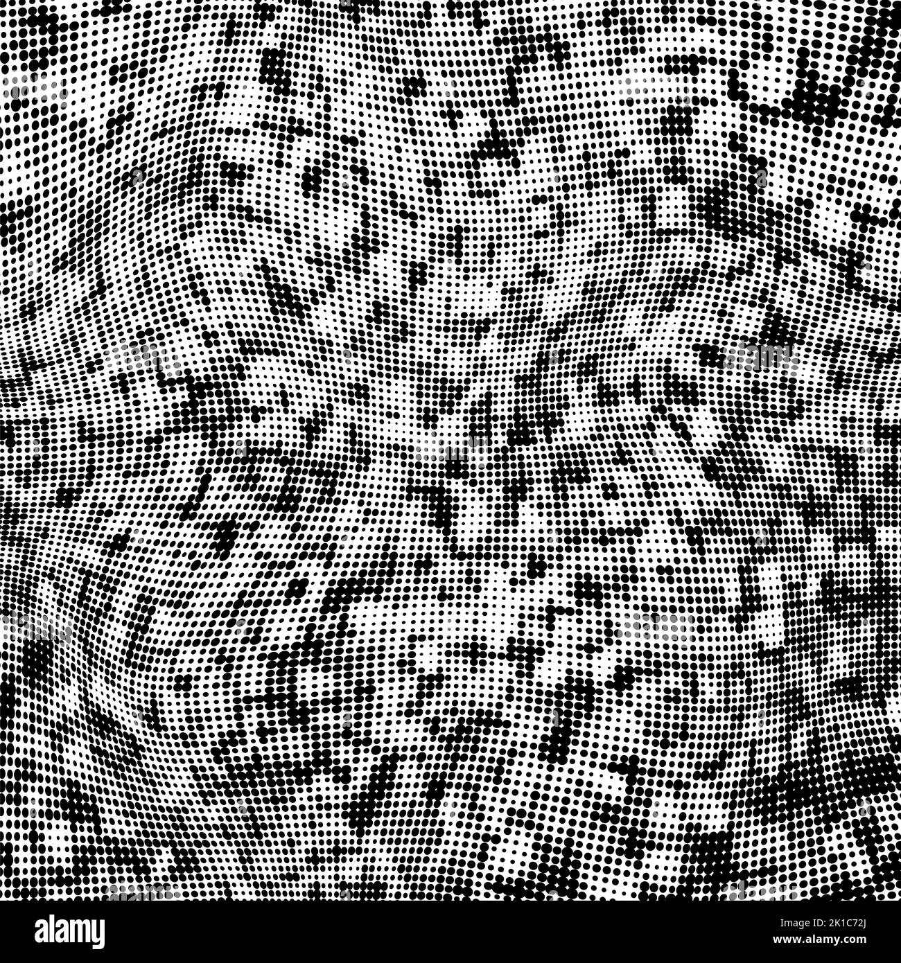 Halftone Pattern. Set of Dots. Dotted Texture on White Background ...