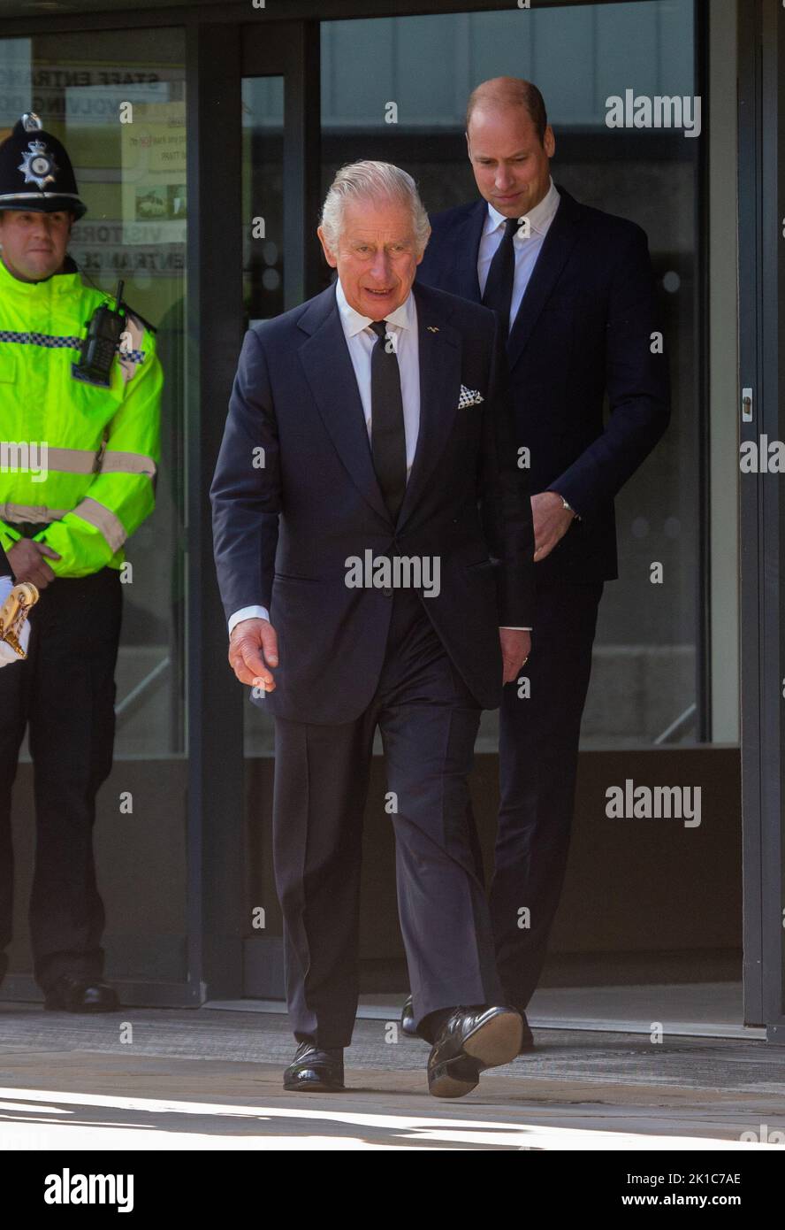 London, England, UK. 17th Sep, 2022. King CHARLES III and Prince of ...