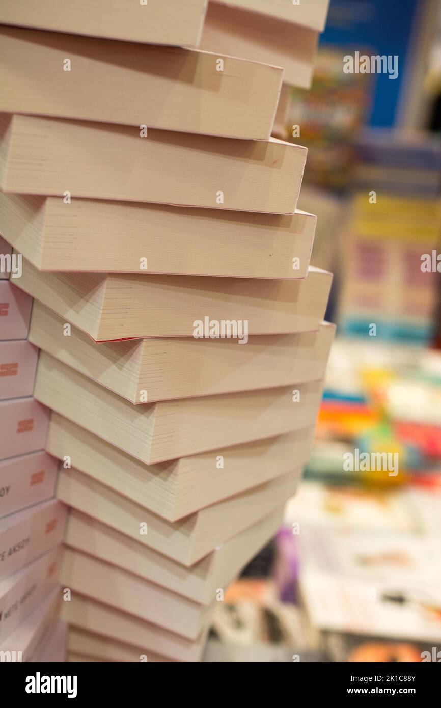 Education concept stack books hi-res stock photography and images - Alamy