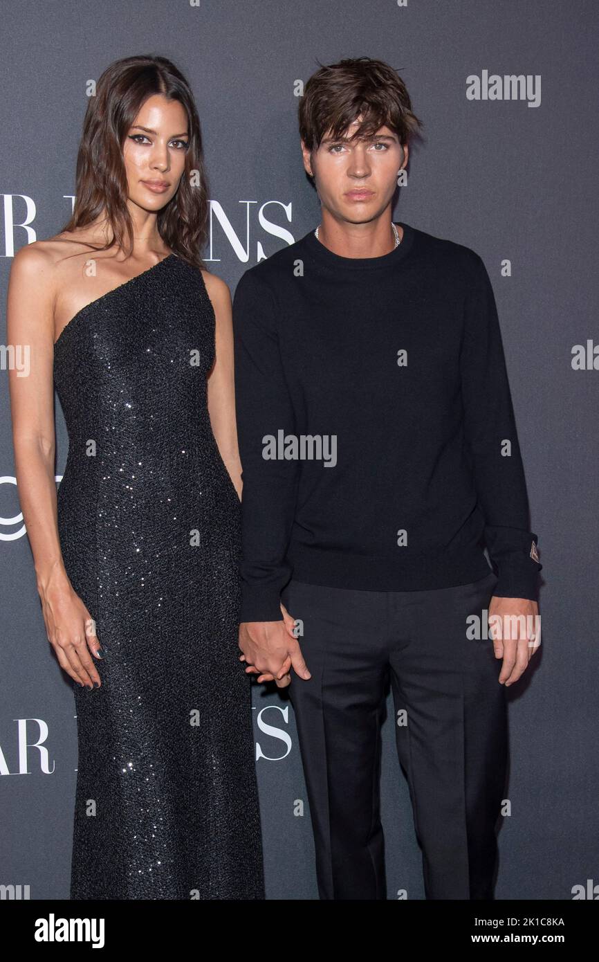 NEW YORK, NEW YORK - SEPTEMBER 09: Ildi Silva (L) attends 2022 Harper's ...