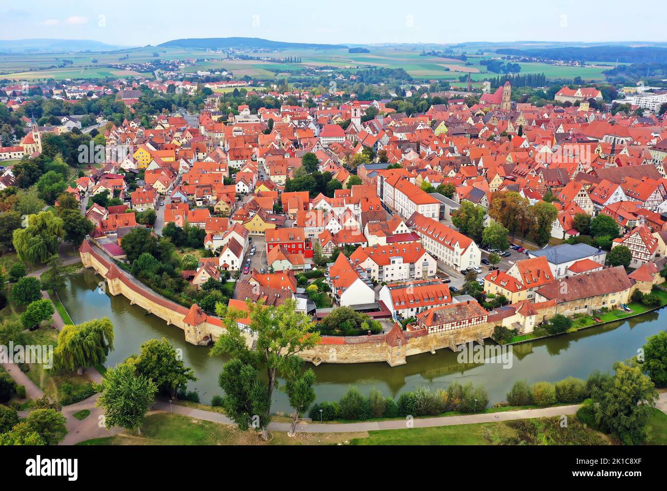 Historical sights of Weissenburg. Weissenburg-Gunzenhausen, Middle ...