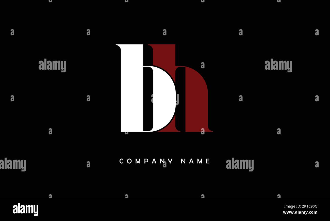 BH, HB Abstract Letters Logo Monogram Stock Vector Image & Art - Alamy