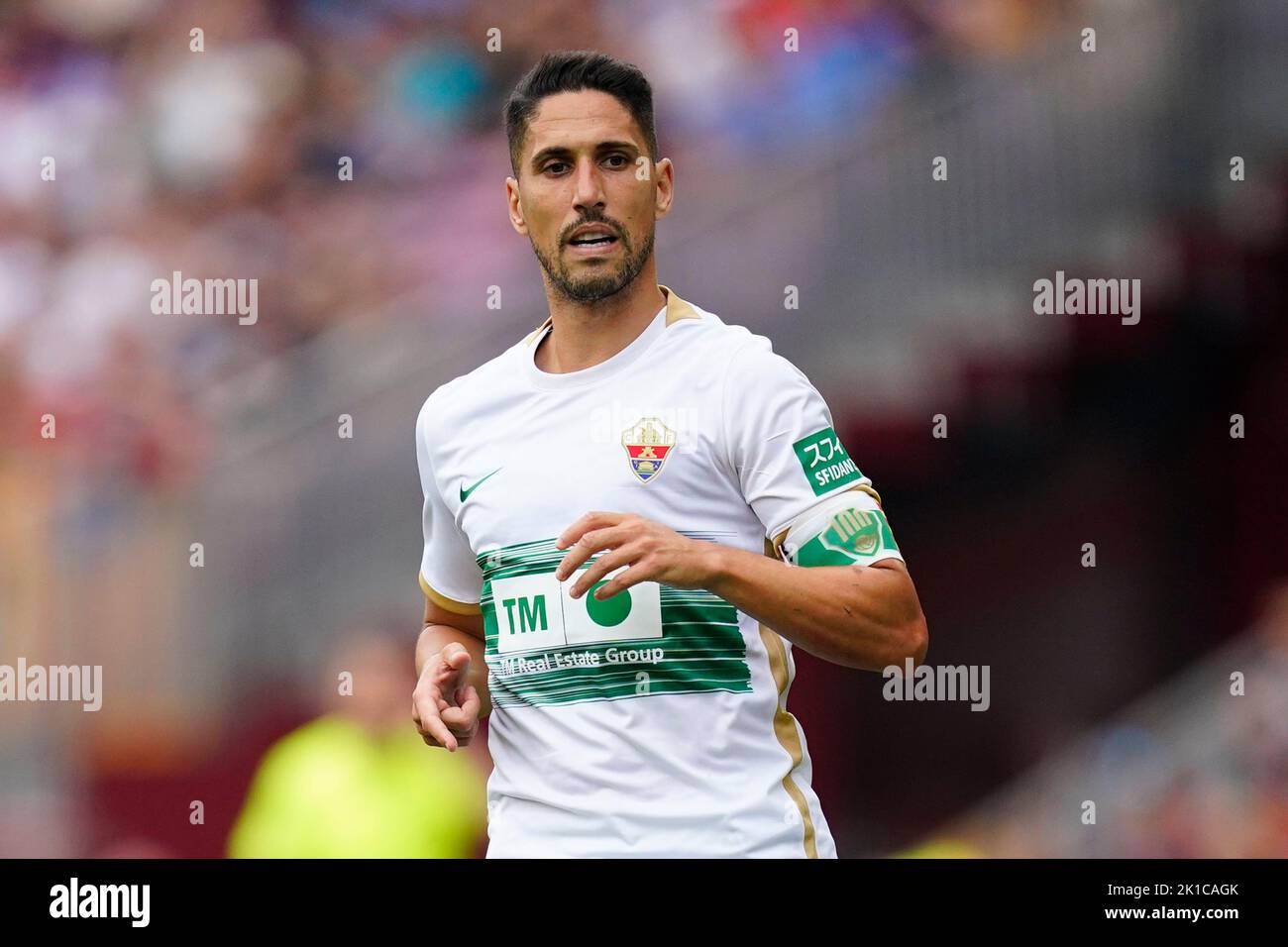 Barcelona, Spain. 17th Sep, 2022. Fidel Chaves of Elche CF during the ...