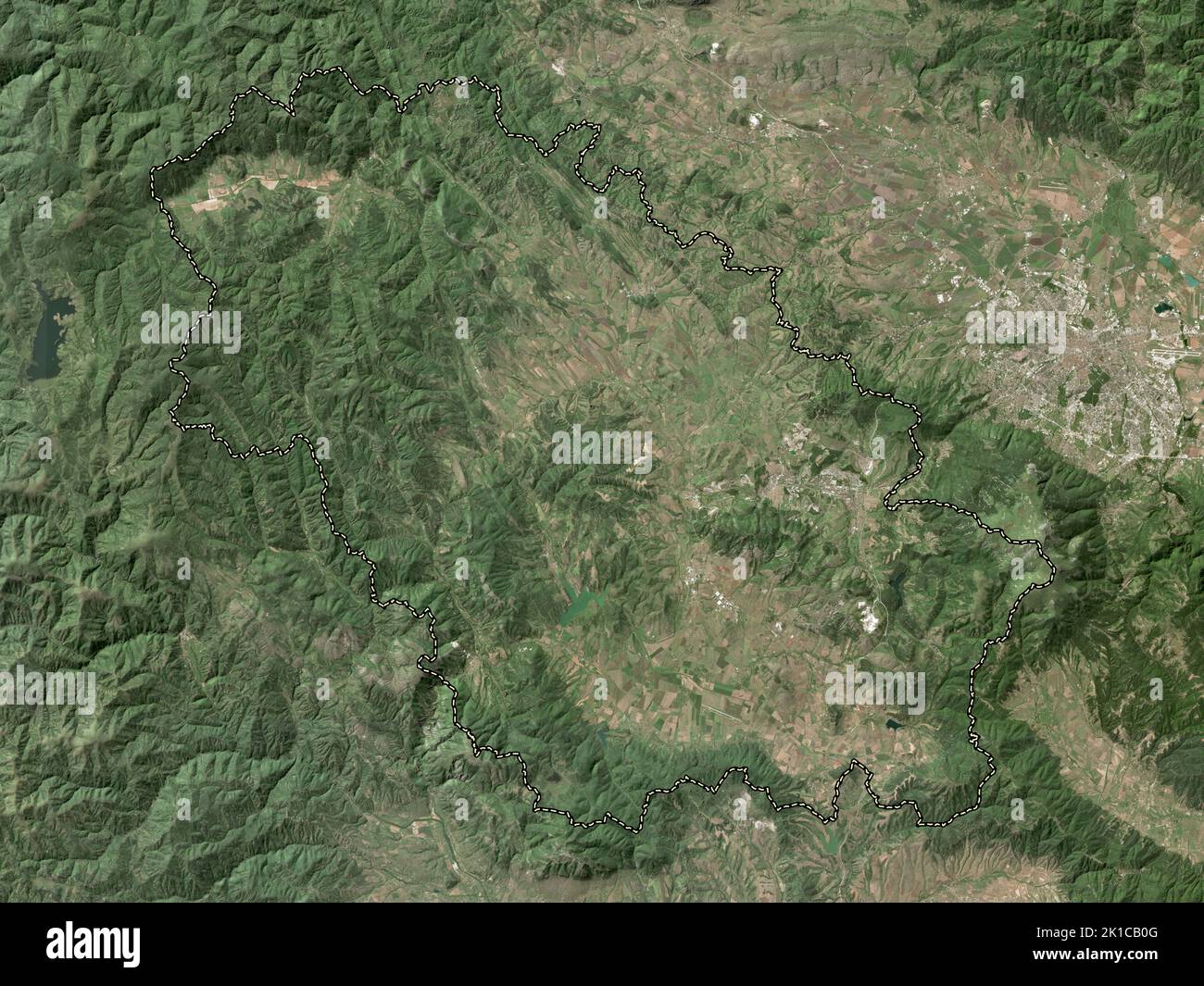 Pernik outline map hi-res stock photography and images - Alamy