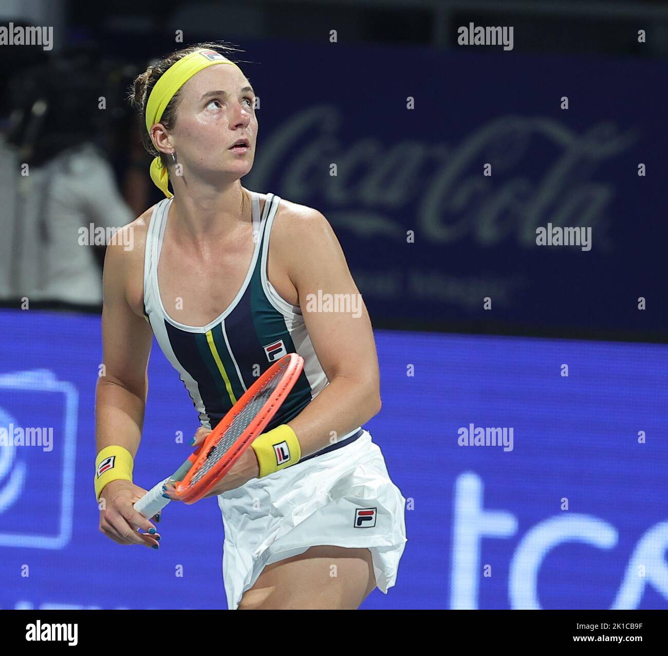 Chennai, India, 17th Sep 2022: Chennai Open WTA 250 : Nadia PODOROSKA ...