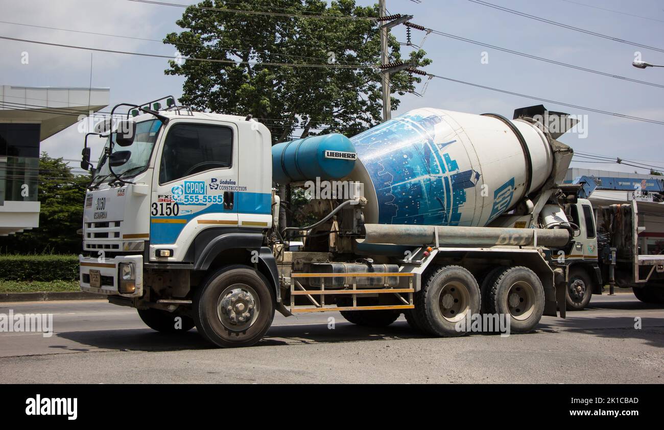 Chiangmai, Thailand - June 13 2022: Concrete truck of CPAC Concrete ...