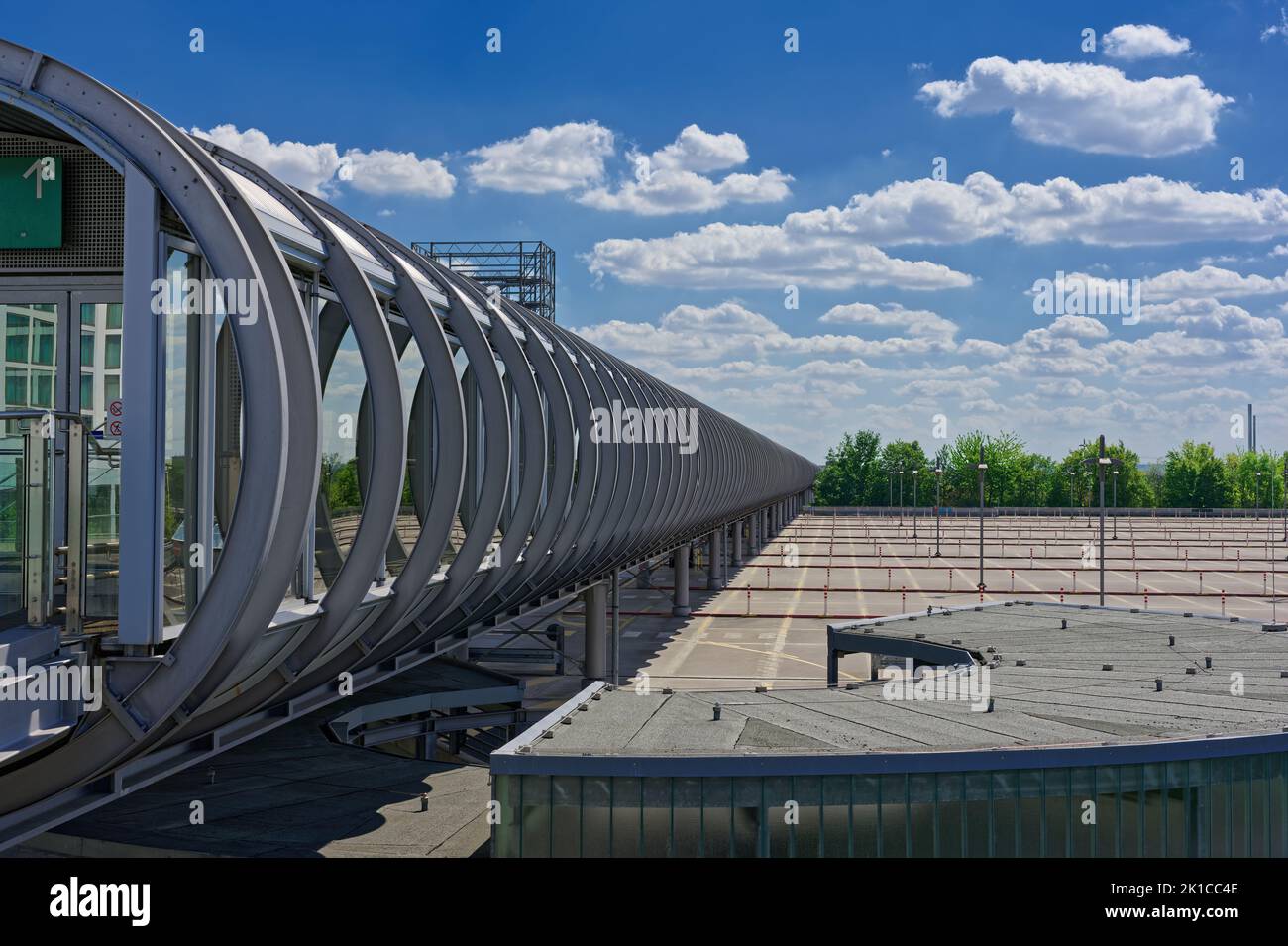 The former Train station to the south entrance to the Hanover Trade ...